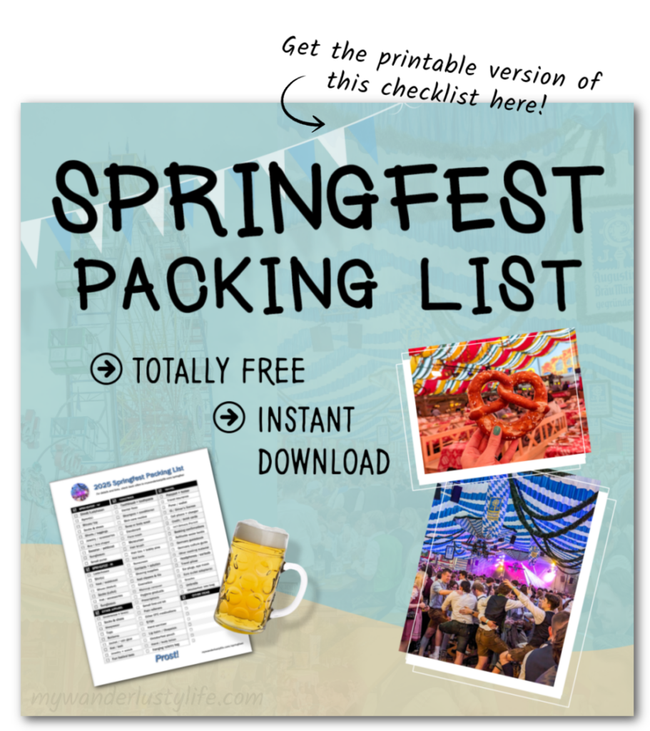 Your Quick & Easy Guide to Munich Springfest (Frühlingsfest)